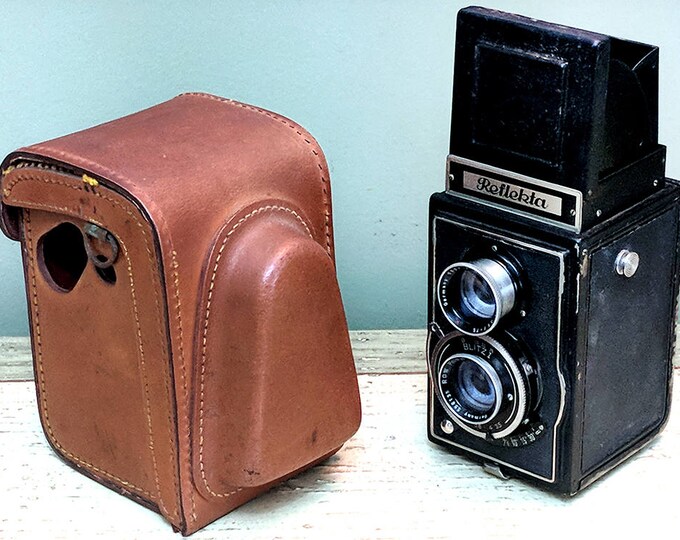 Very Rare Reflekta TLR Twin Lens Reflex Camera 1940’s Made Germany ...