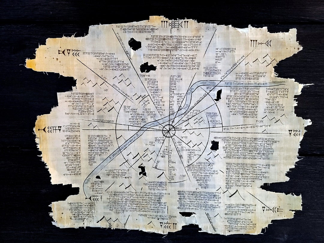 GHOSTBUSTERS AFTERLIFE Ivo Shandor's Map of Ancient Gozer the Gozerian ...