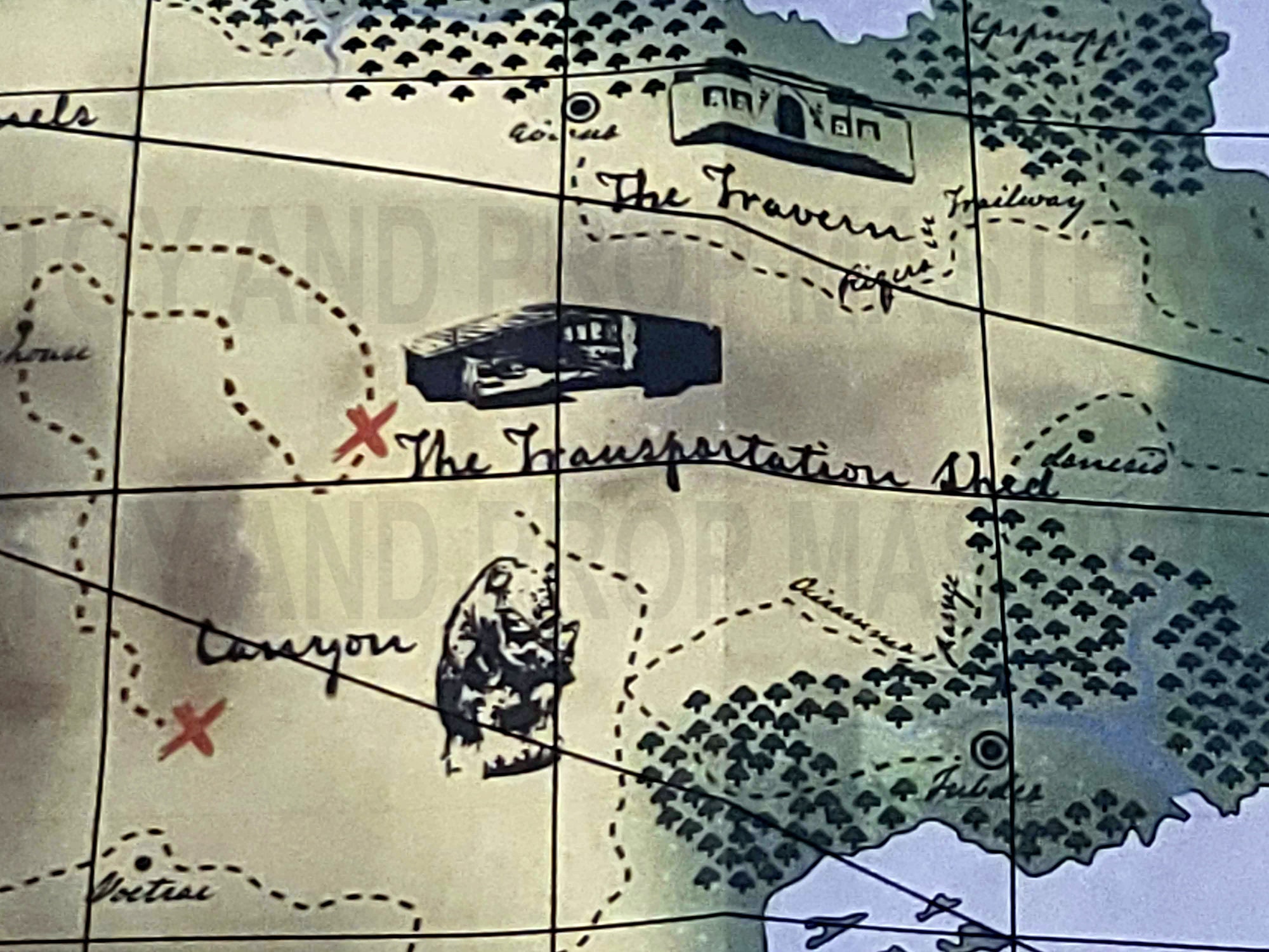 JUMANJI Film Replica Map Prop Welcome to the Jungle the Next Level Jack ...