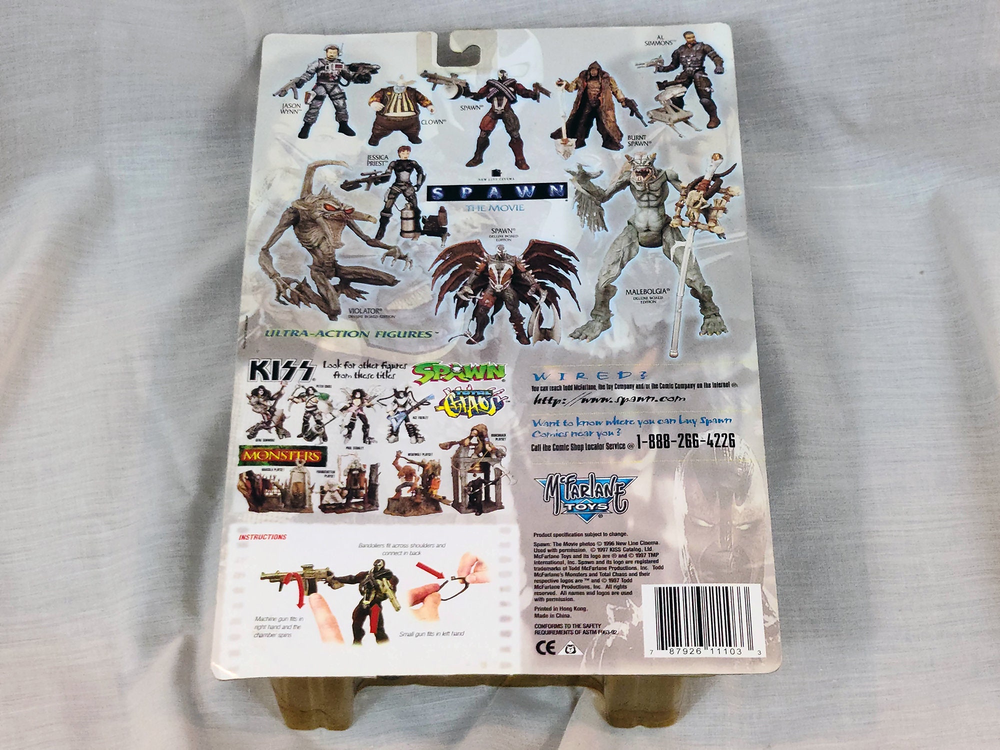 Very Rare Todd Mcfarlane Toy Ultra Action Figure Spawn Comic - Etsy