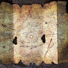 Indiana Jones and the Raiders of the Lost Ark Belloq's Map Replica Prop ...