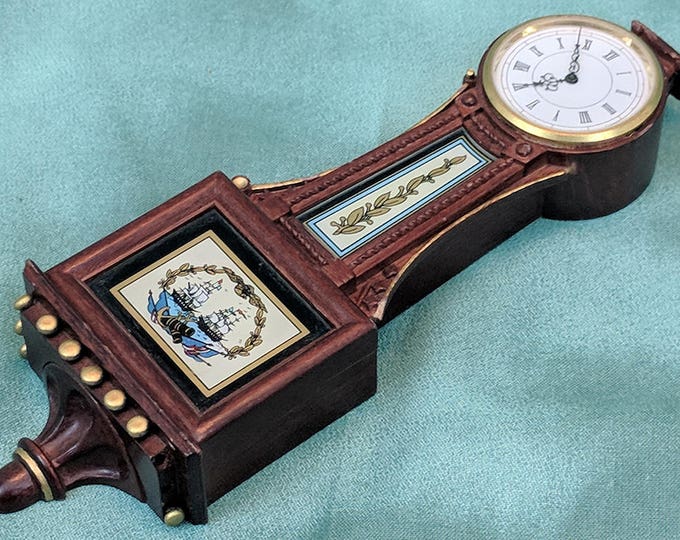VERY RARE the Franklin Mint 1988 Miniature Wall Hanging Clocks ...
