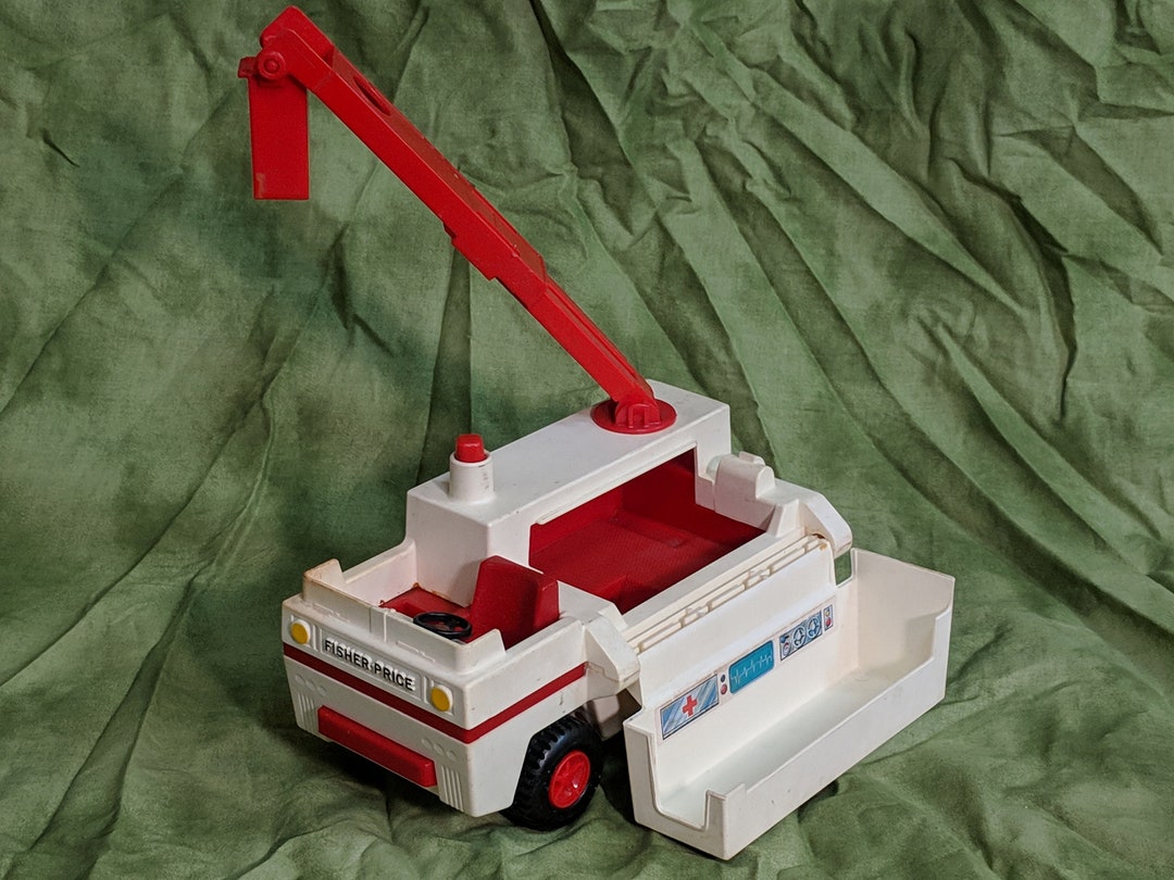 Vintage 1974 Fisher Price Husky Rescue Action Heroes Adventure People ...