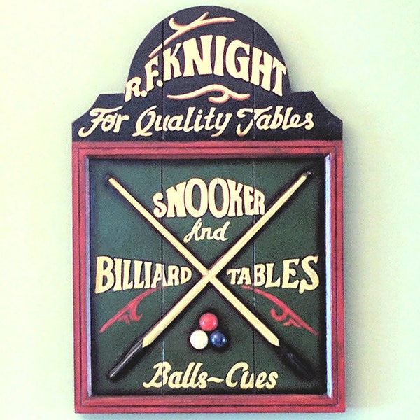 Snooker Room Sign - Etsy