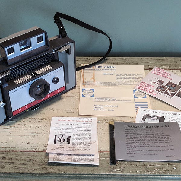 Polaroid Development Box - Etsy