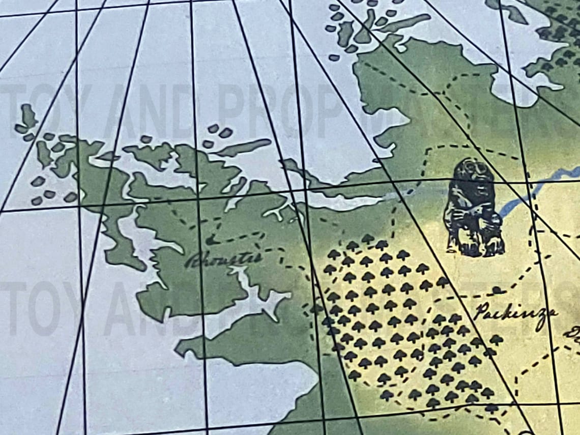 JUMANJI Film Replica Map Prop Welcome to the Jungle the Next | Etsy