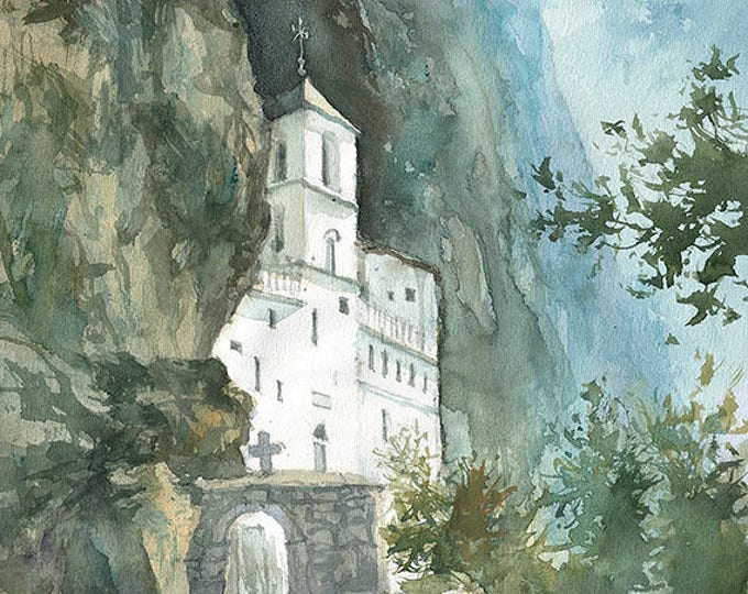 Ostrog Monastery, Manastir Ostrog, Serbian Monastery, Srpski Manastir ...