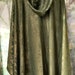 Elven Hooded Cape Green and Shimmering Gold Fantasy-larp - Etsy