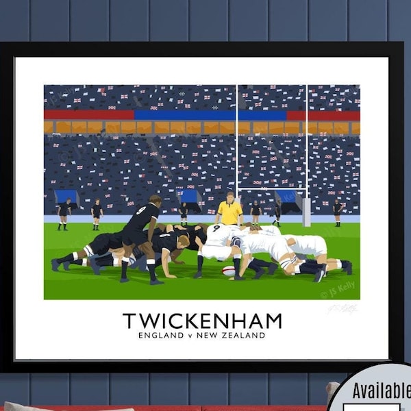 New Zealand Rugby Live - Etsy