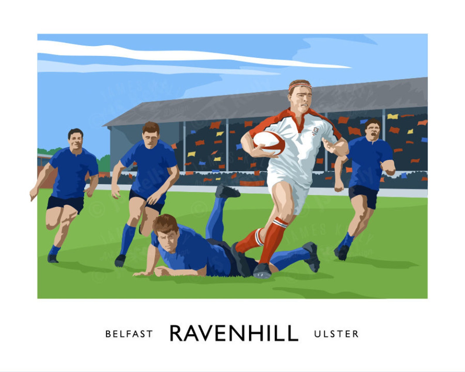 Ravenhill Ulster Rugby Belfast Northern Ireland Travel - Etsy UK