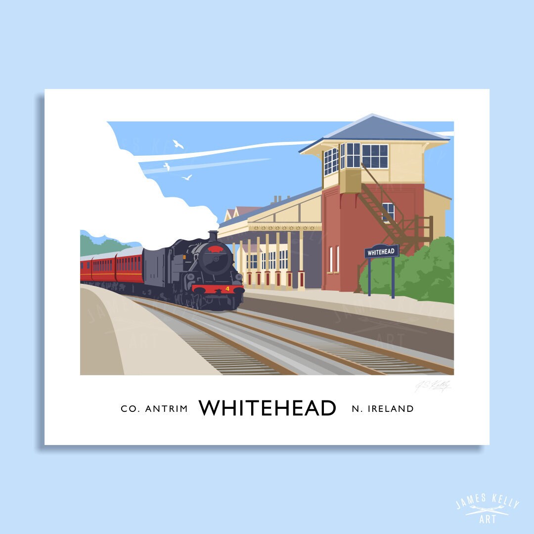 Whitehead Railway Station, Whitehead, Antrim, Northern Ireland, Travel ...