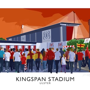 Kingspan Stadium, Ravenhill, Ulster Rugby Supporters, Belfast, Northern ...