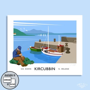 Kircubbin Harbour, Kircubbin, County Down, Northern Ireland, Ireland ...