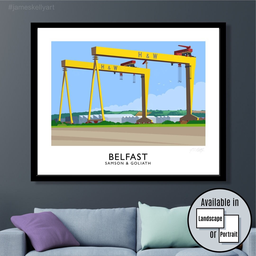Belfast Cranes, Samson and Goliath, Belfast, Northern Ireland, Travel ...