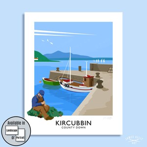 Kircubbin Harbour, Kircubbin, County Down, Northern Ireland, Ireland ...