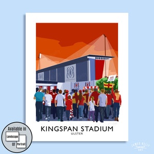 Kingspan Stadium, Ravenhill, Ulster Rugby Supporters, Belfast, Northern ...