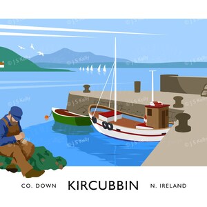 Kircubbin Harbour Kircubbin County Down Northern Ireland - Etsy UK