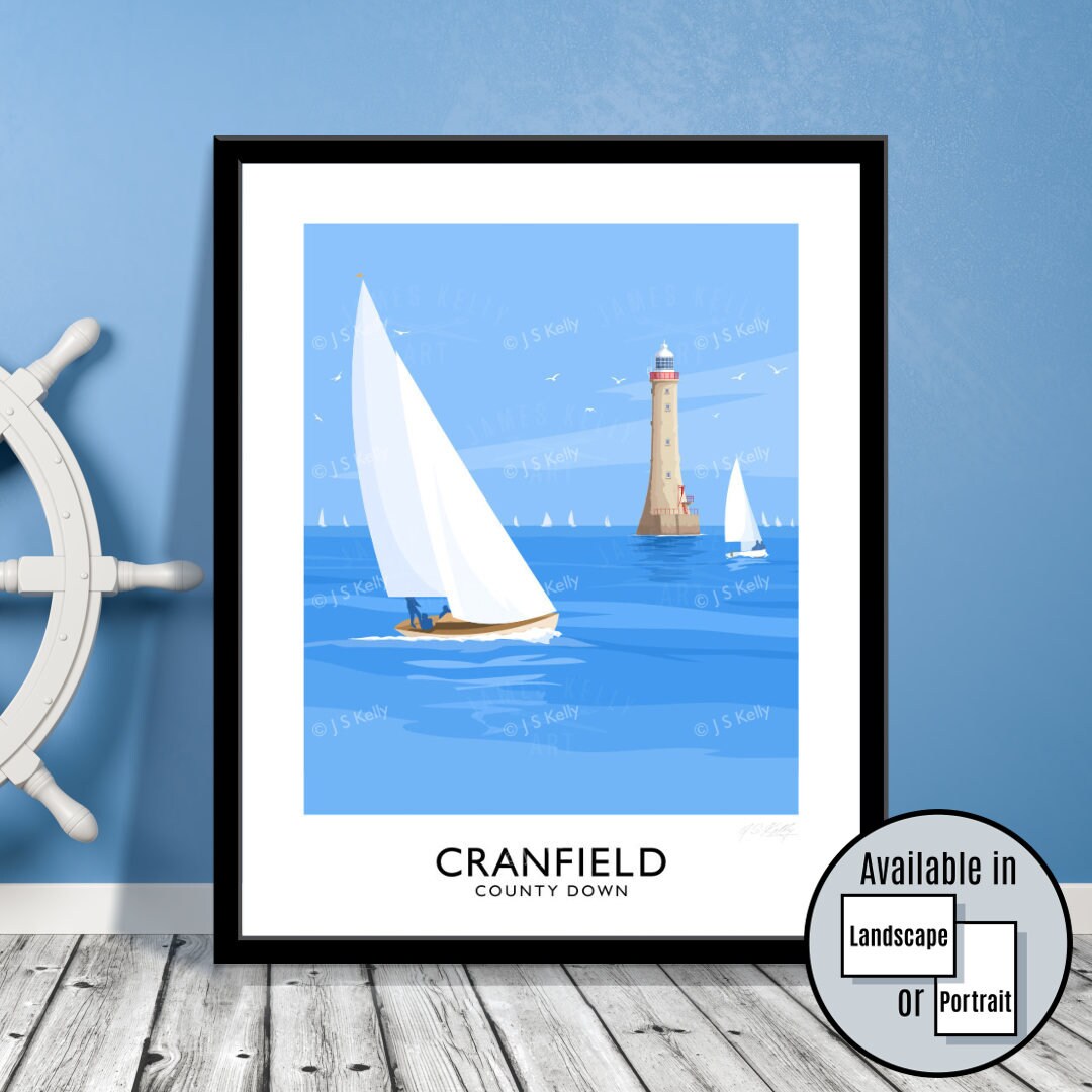 Haulbowline Lighthouse, Cranfield, County Down, Sailing, Kilkeel ...