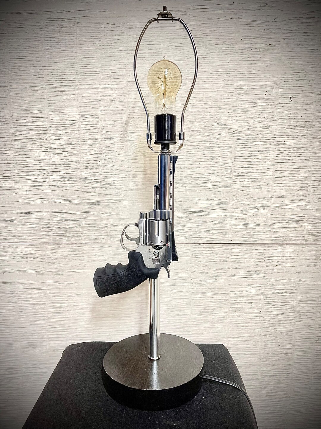 Revolver Gun Table Lamp - Etsy