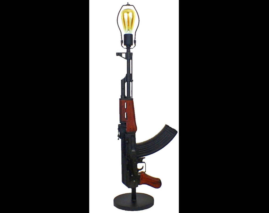 AK-47 Table Lamp Gun Lamp | Etsy