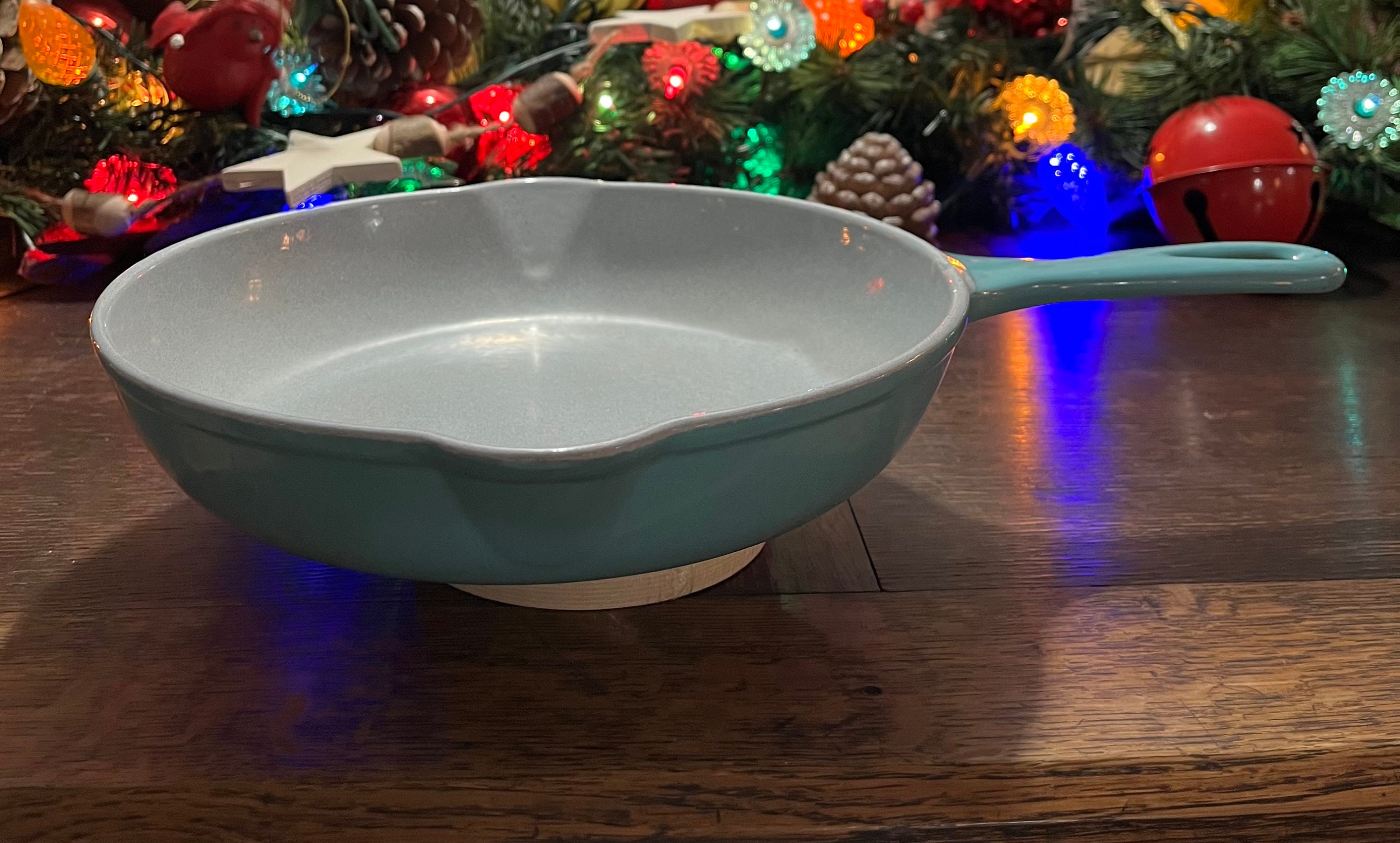 Le Creuset Paris Blue Mcm Frying Pan 9 Inches France Creuset - Etsy Canada