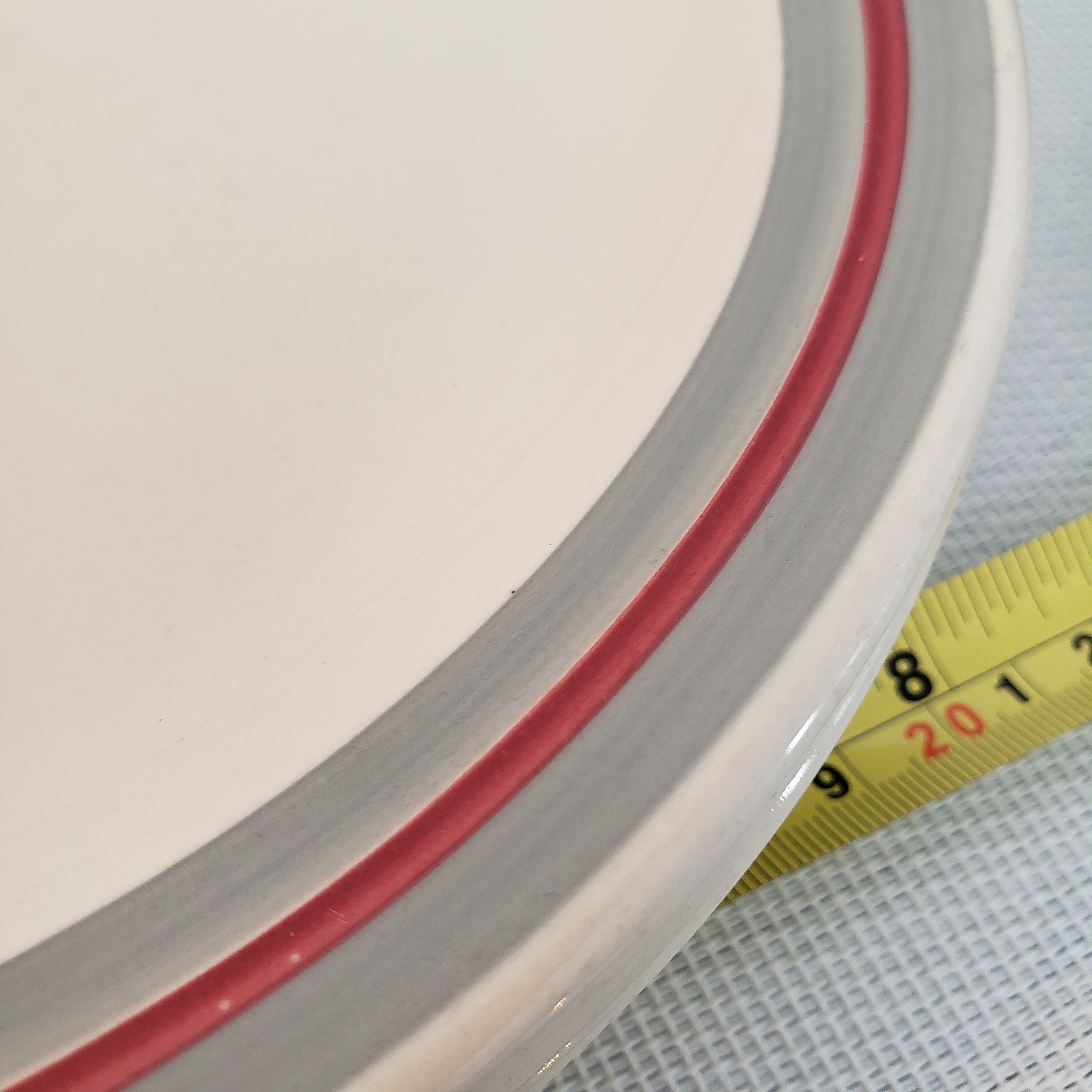 Empire Crockery New Ironstone Pottery Doors, 9.5, Flat, 4 Plates, White ...