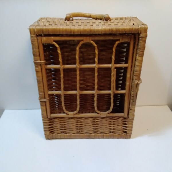 Rattan Suitcase - Etsy