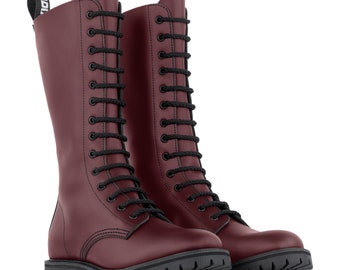 Cherry Combat Boots - Etsy