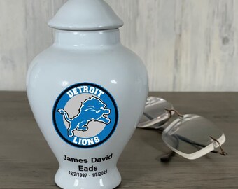 NFL Medium Urn for Human ashes - Cremation Urn - Seattle Seahawks team ...