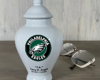 Nfl Urn Philadelphia Eagles - Etsy