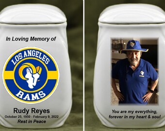 NFL Medium Urn for Human ashes - Cremation Urn - Seattle Seahawks team ...