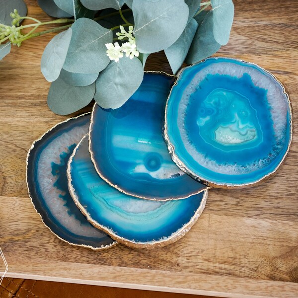 Agate Coaster - Etsy