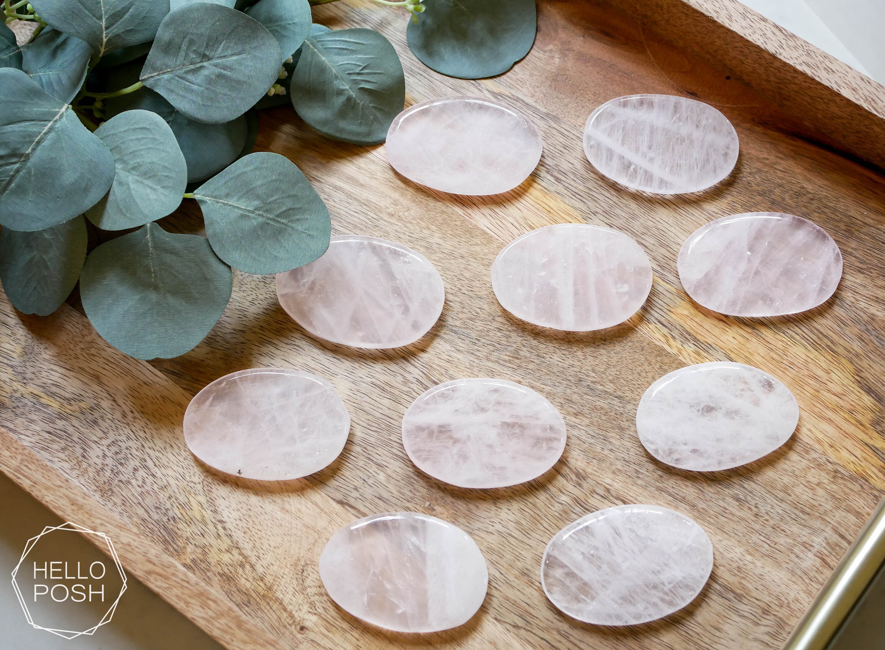 Rose quartz place cards. light pink quartz wedding decor. name | Etsy