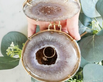 Geode Ring Box - Etsy