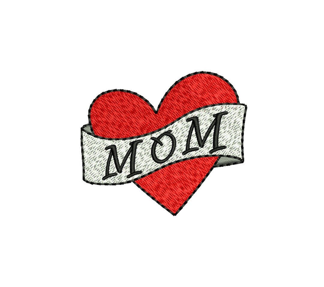 MOM - Machine Embroidery Design - INSTANT DOWNLOAD - Etsy