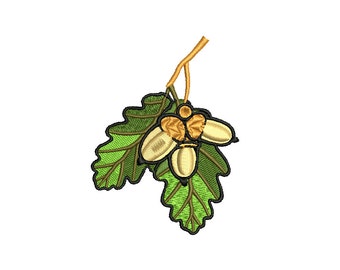 Embroidery Machine Design Oak Tree - Etsy