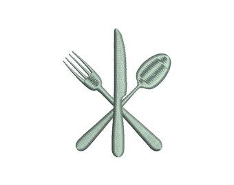 Kitchen Utensils Designs for Embroidery Machine Instant Download ...