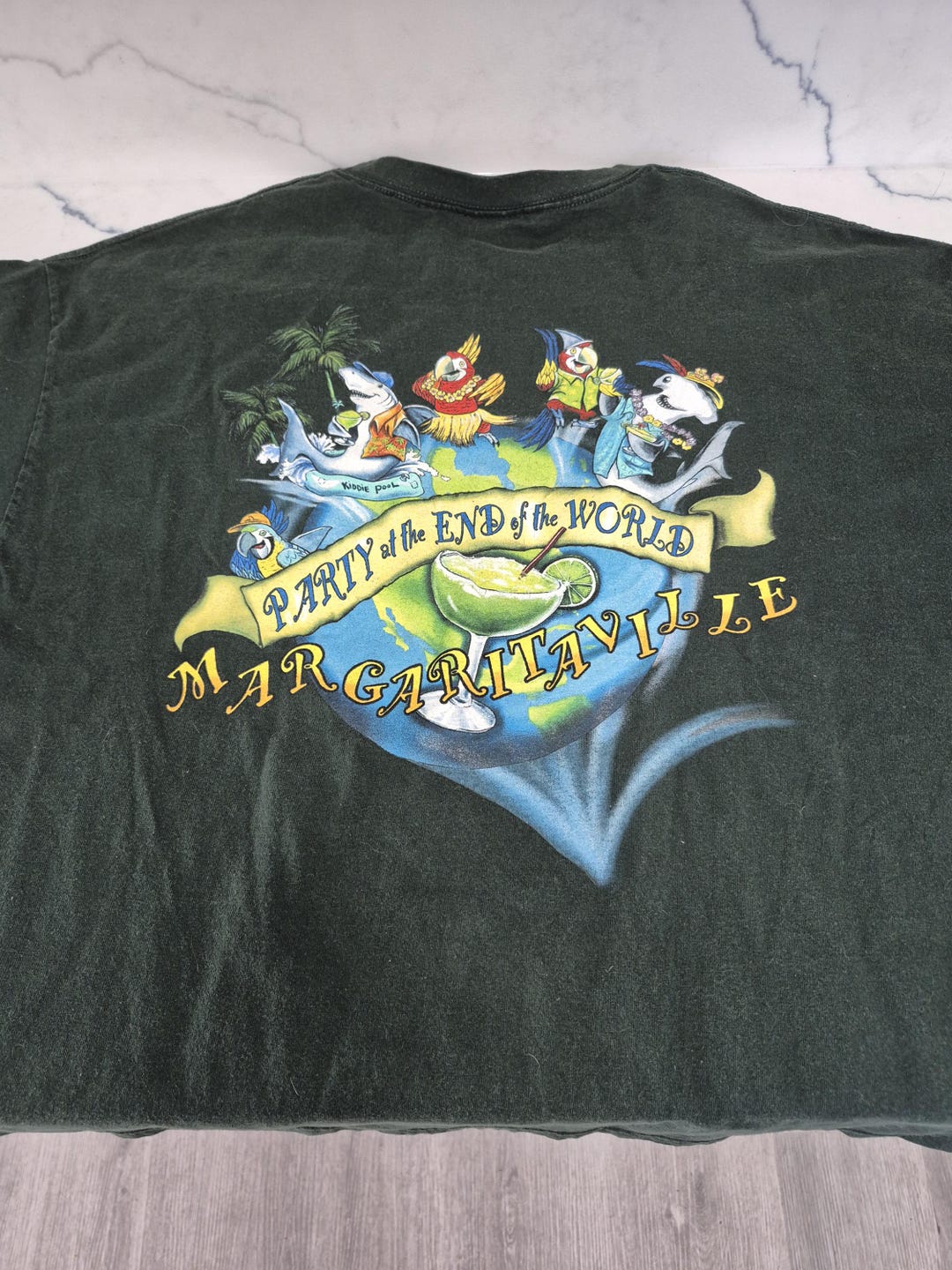 Vintage Jimmy Buffet T-shirt Margaritaville Grand Turk B.W.I. - Etsy