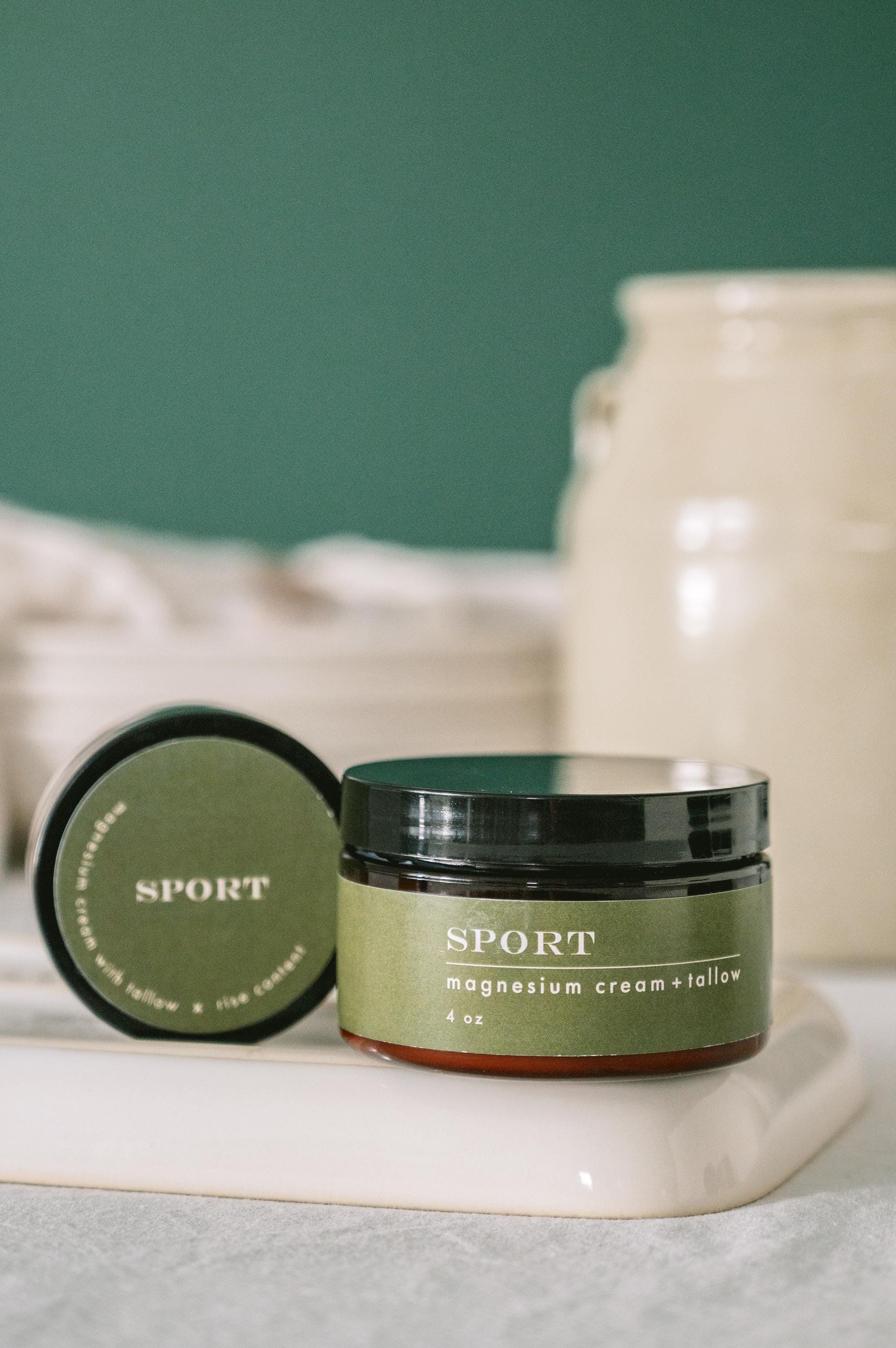 Magnesium Cream: Velvety Blend of Magnesium, Moon Water, Tallow and ...