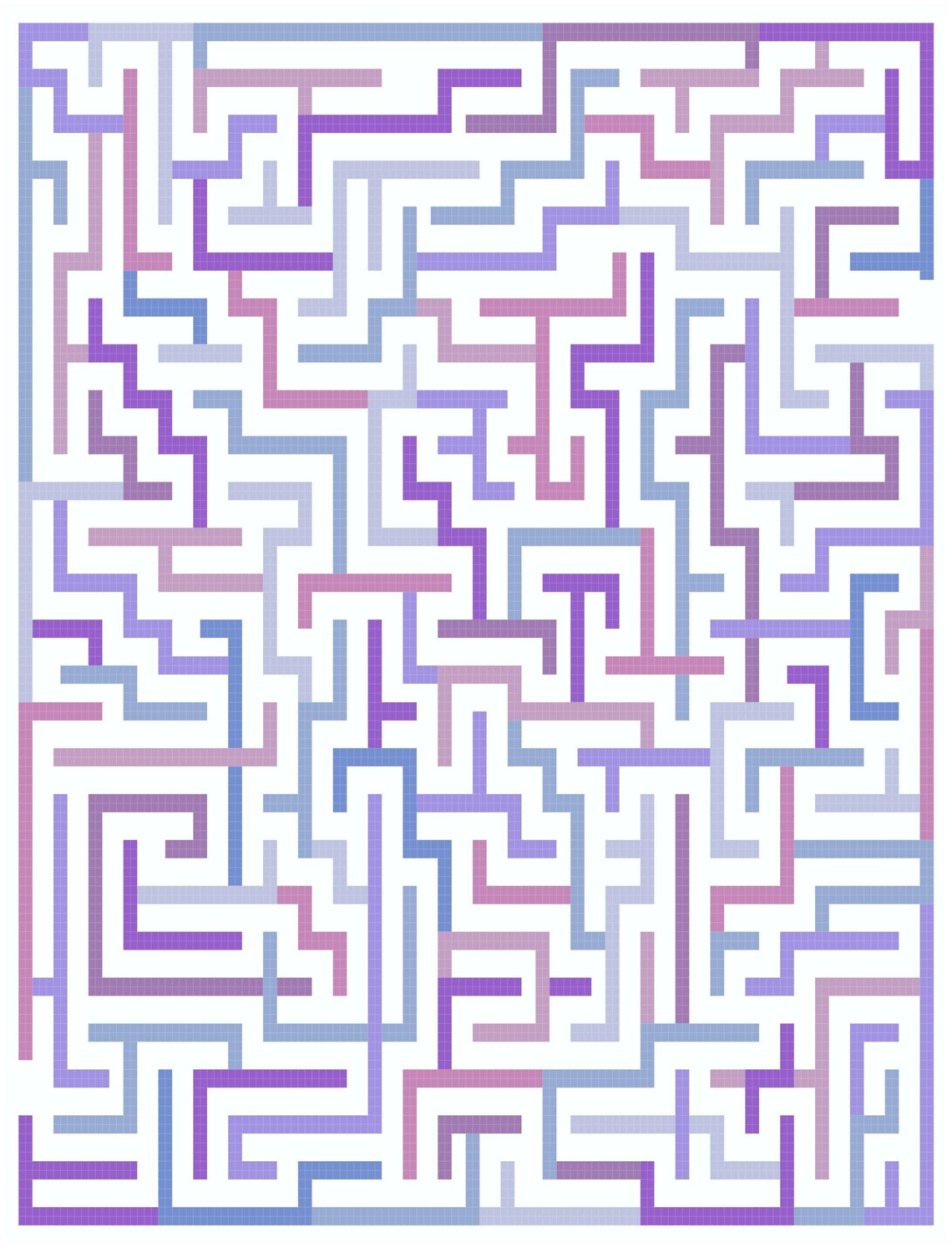 Beaded Pattern Tapestry Loom Pattern Maze Tapestry Bead - Etsy