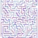 Beaded Pattern Tapestry Loom Pattern Maze Tapestry Bead - Etsy