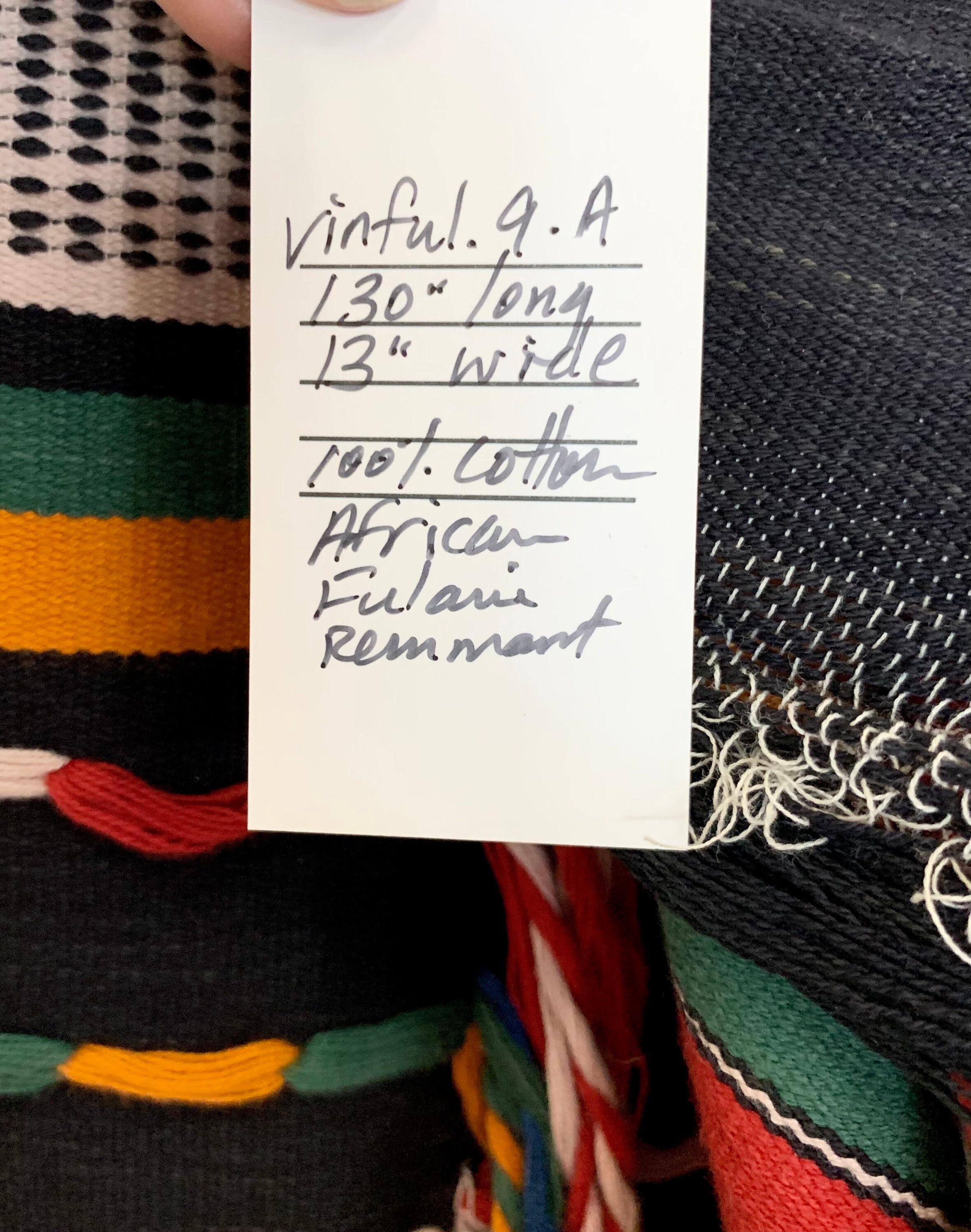 Vintage African Fulani textile, Africana textile wall art, African ...