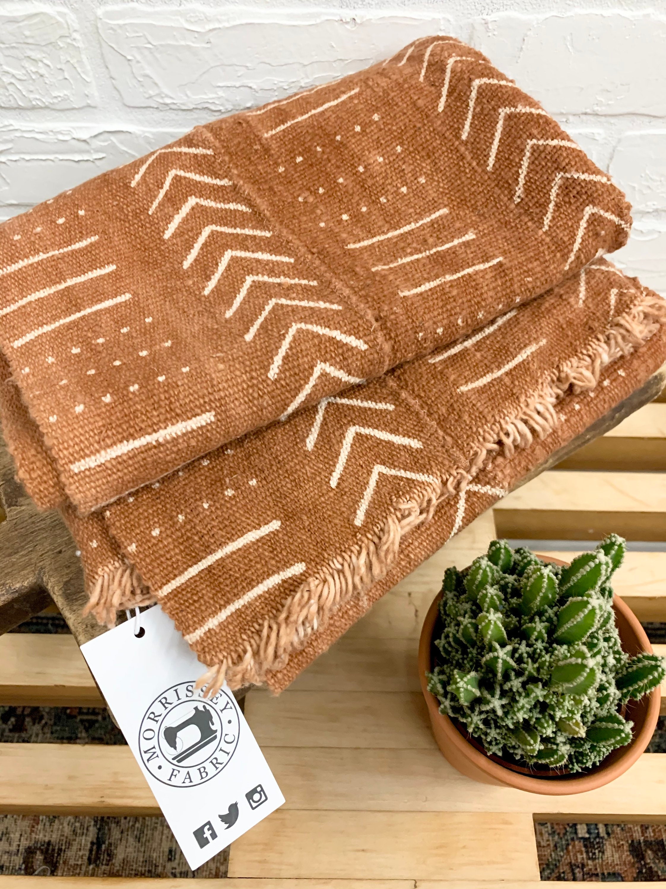 Mud Cloth Fabric, Mudcloth throw, African print mud cloth, Morrissey Fabric