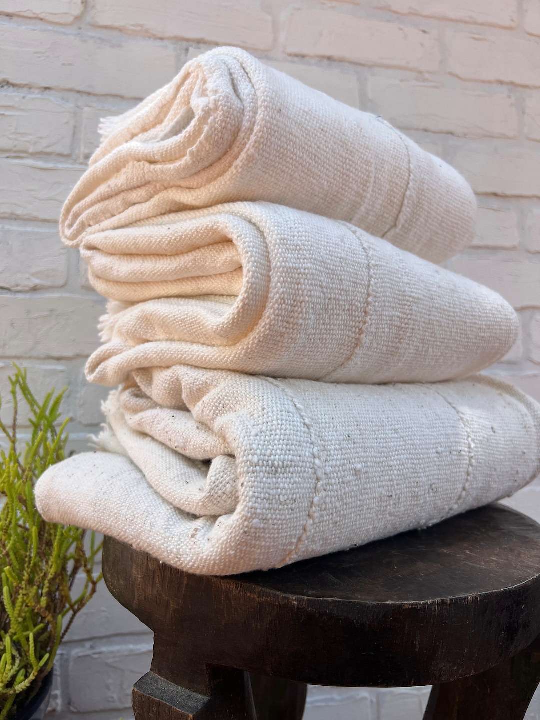 Textured Cotton Mud Cloth Fabric- off White Mud Cloth- Small Mud Cloth ...