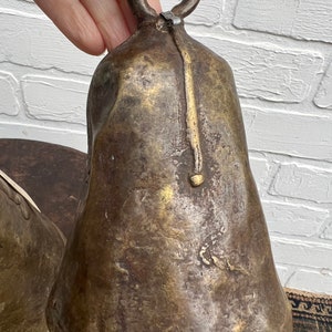 Vintage Bronze Bells Set of 3 Bells Rustic African Hand Made - Etsy