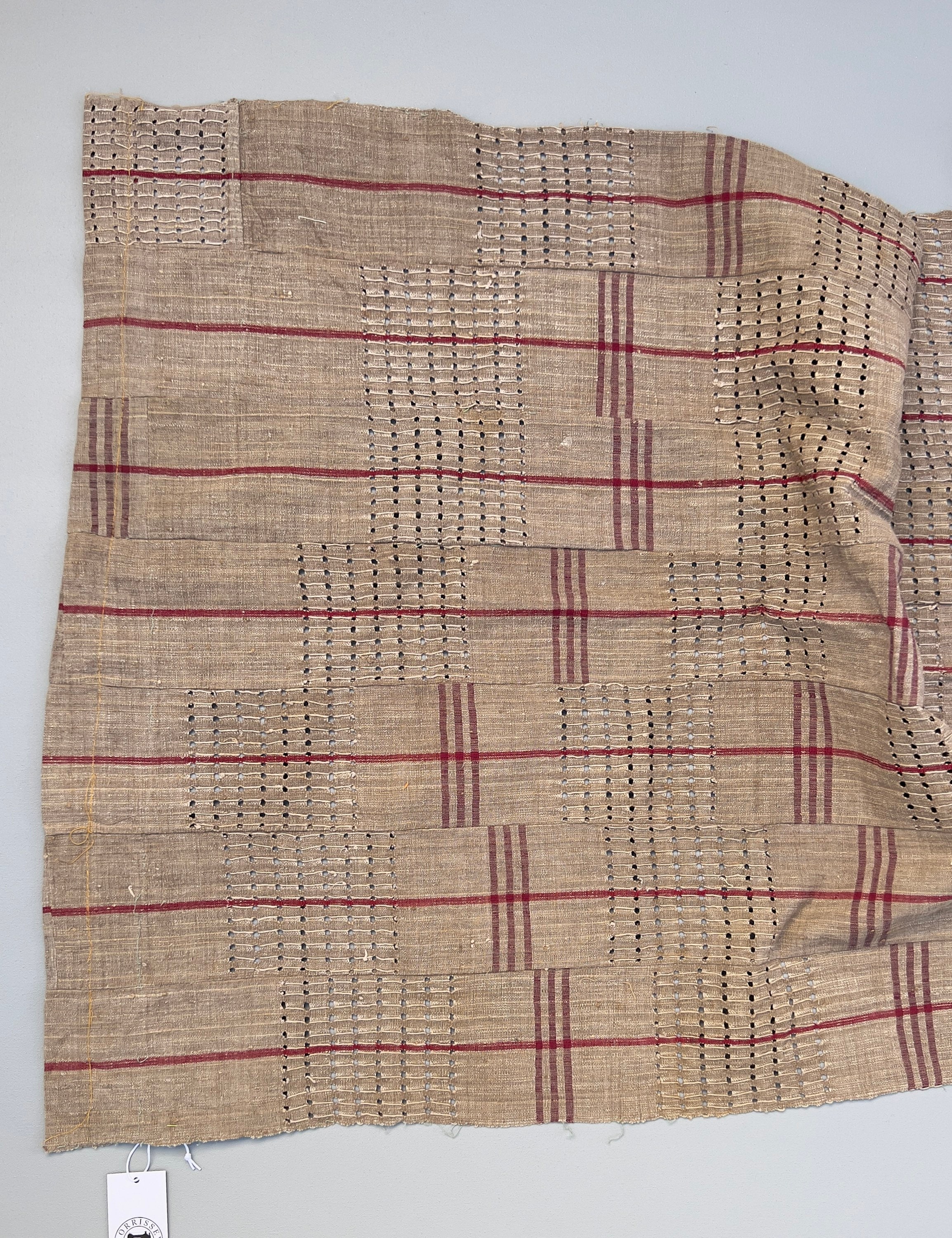 African Fabric, Vintage Aso Oke Textile, collector’s Textile, African ...