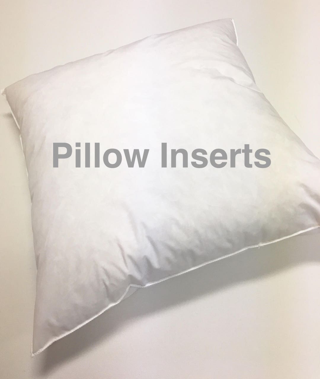 Custom Pillow Insert, Goose Down, Goose Feather, 18 X 18 Inch Filler ...