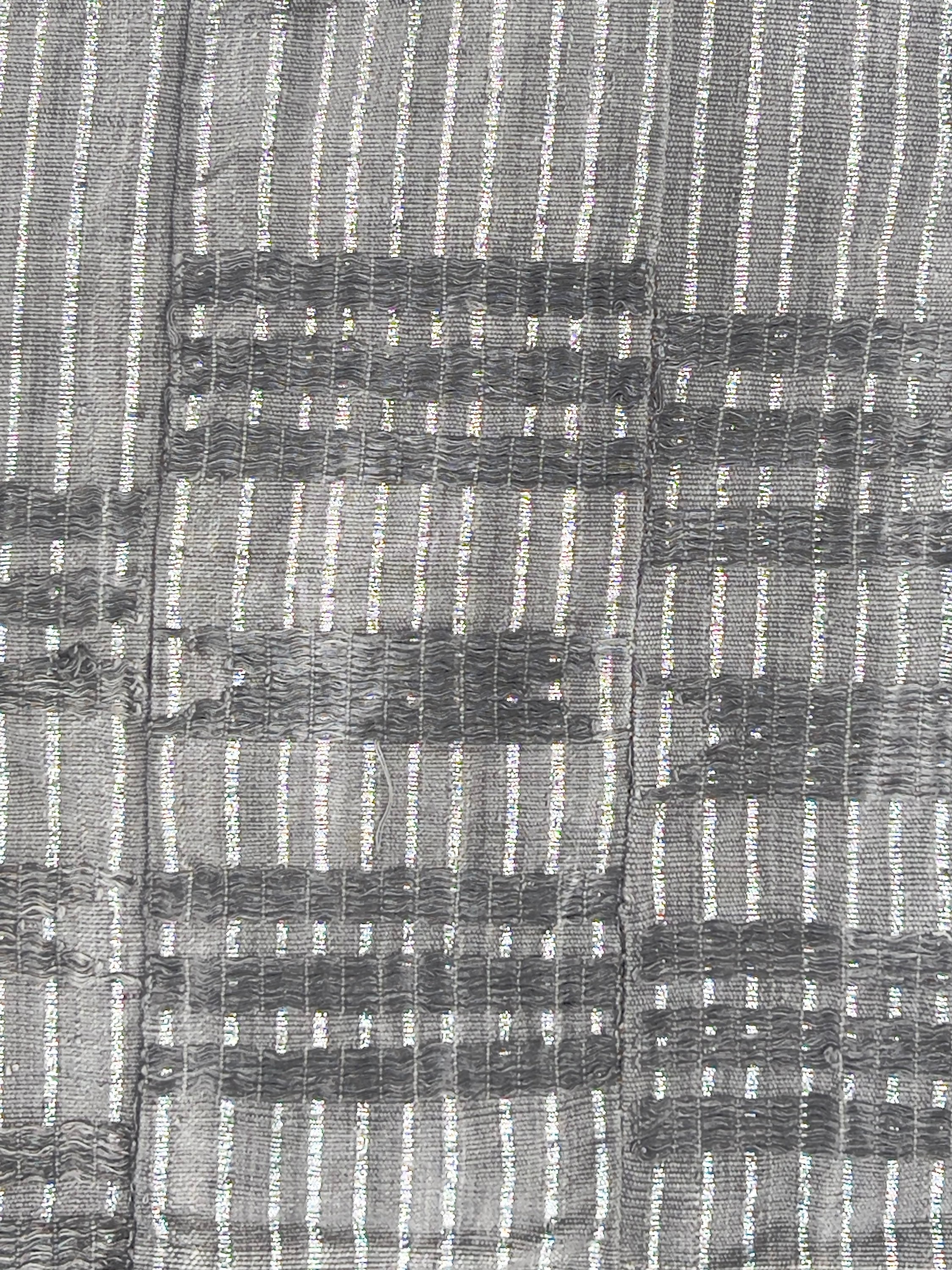 Vintage Mud Cloth African Fabric, Aso Oke, (Asoks) Yarn Dyed stripe ...