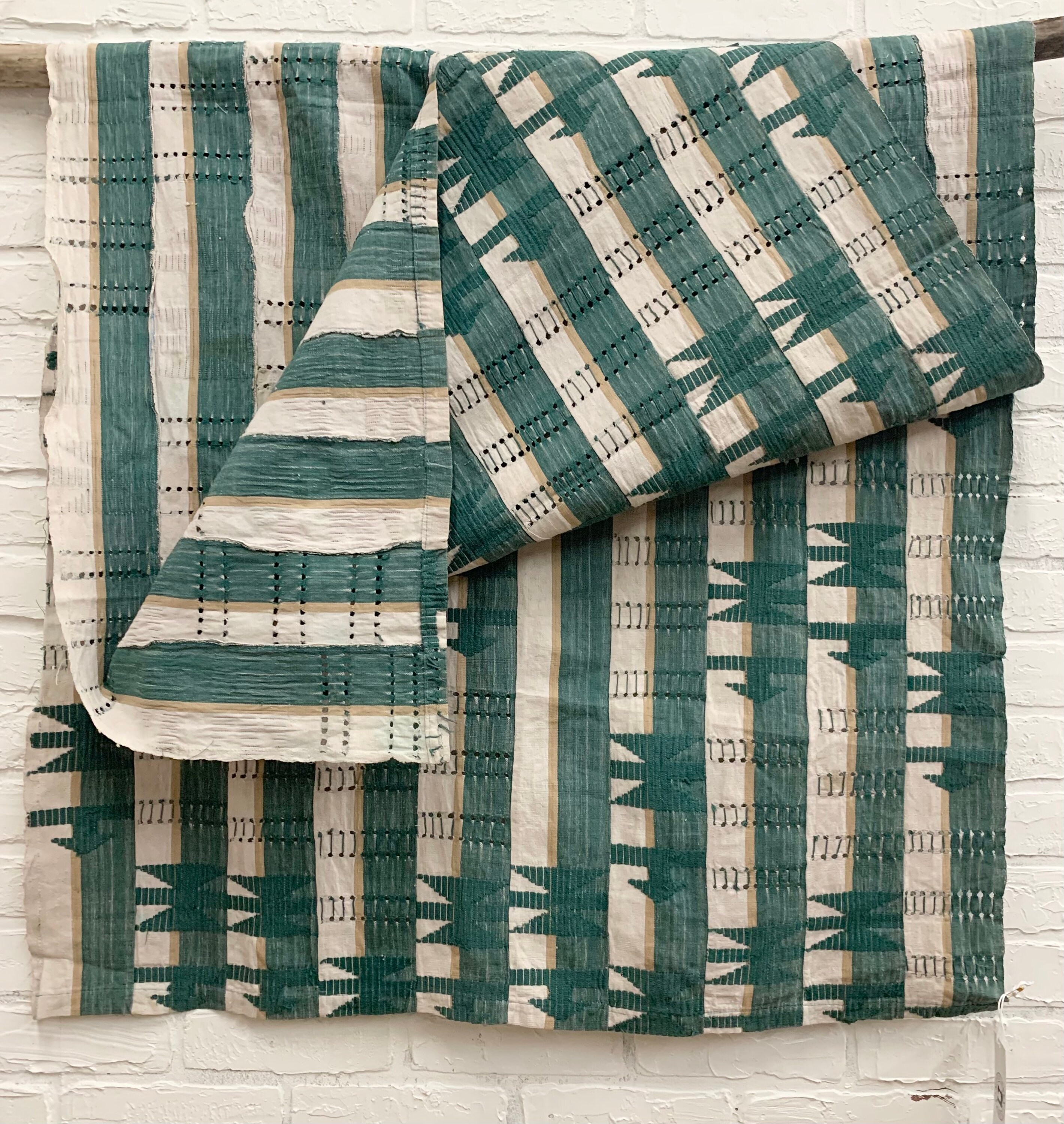 African Fabric, Aso Oke, (Asoks) Hand made, Nigeria, All Cotton