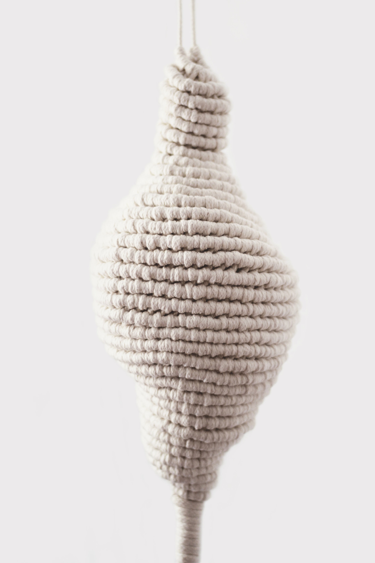 Hanging Cocoon, Soft Sculpture, Handwoven Art by WAVES'N'ME - Etsy